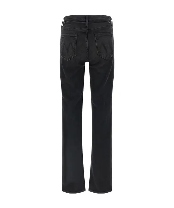 MOTHER The Kick It Jeans - Black