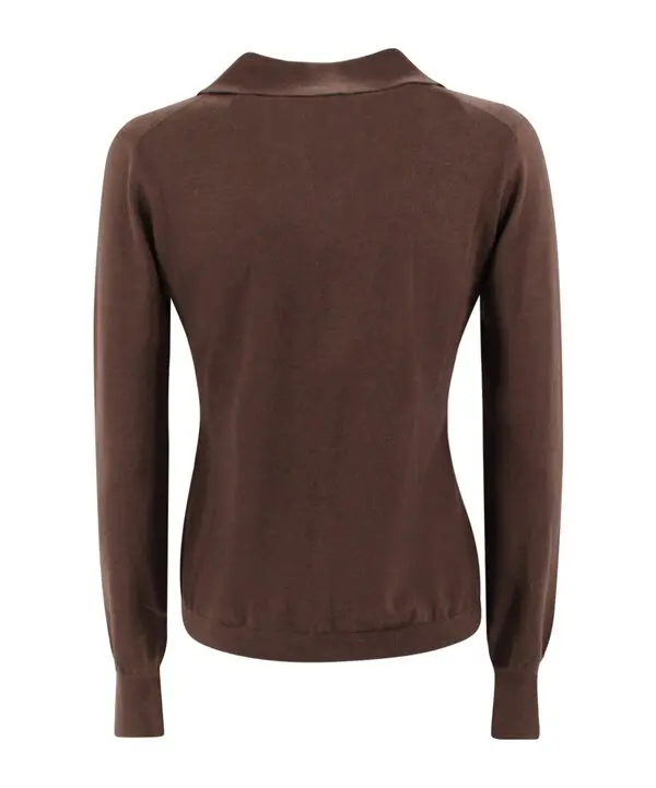 Max Mara Knitted Polo Shirt