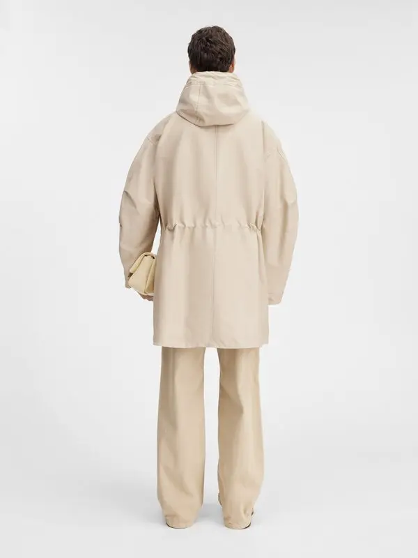 Jacquemus La Parka Hooded Parka - Nude