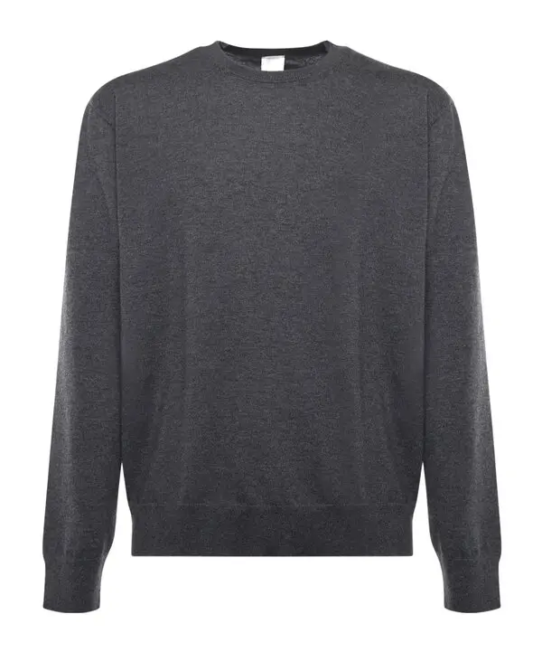 Eleventy Crew Neck Knitwear - Black