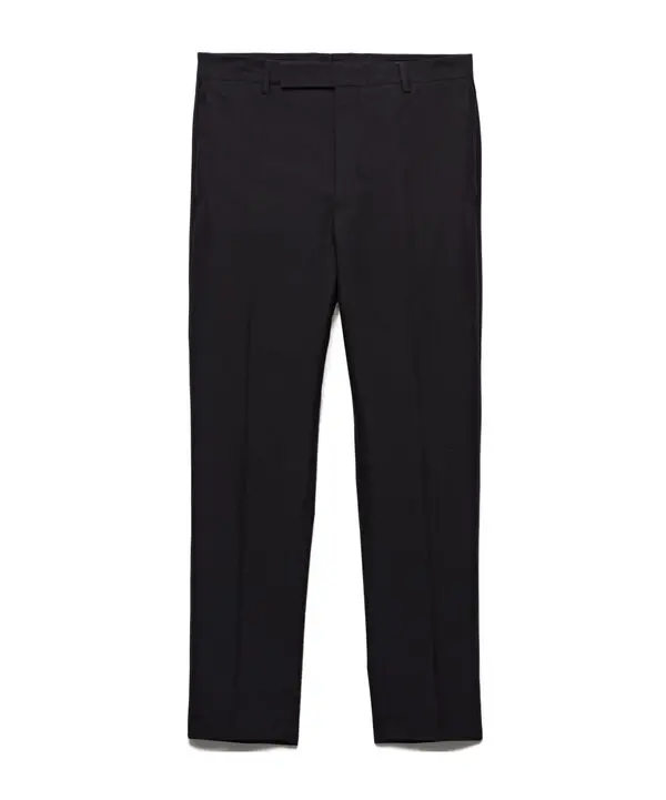 Prada Logo Detailed Tailored Trousers