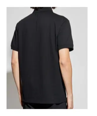 Alexander McQueen Rose Embellished Polo Shirt