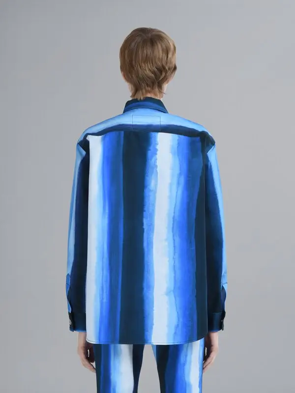 Marni Long Sleeve Striped Shirt