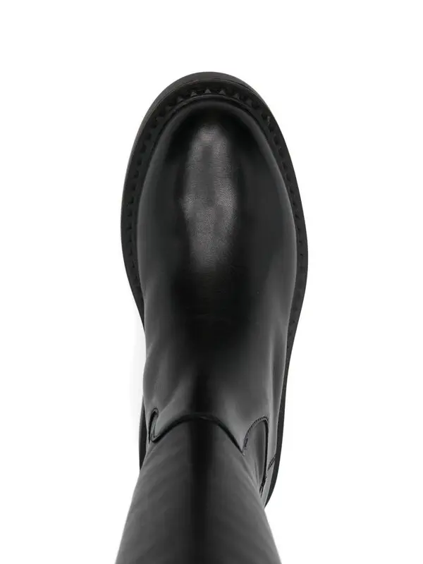 Ash Round Toe Boots