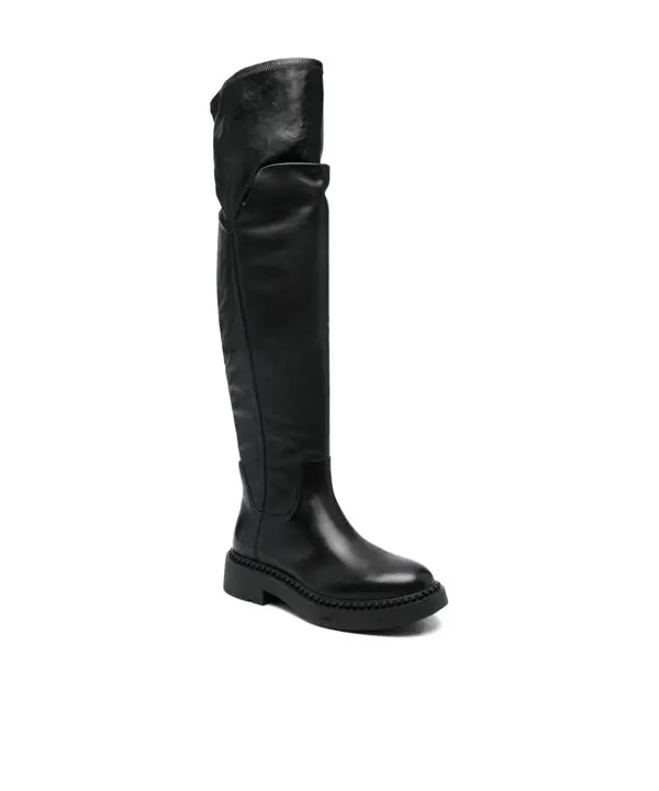 Ash Round Toe Boots