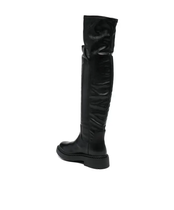 Ash Round Toe Boots