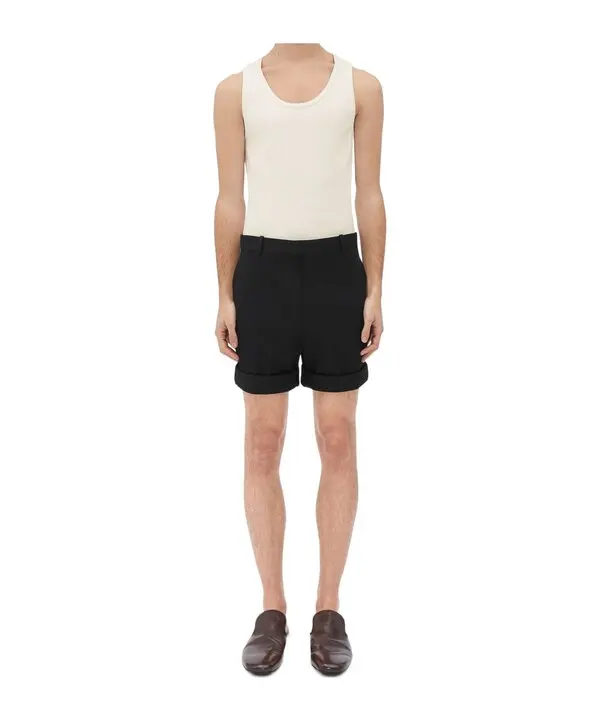 Bottega Veneta Sartorial Grain De Poudre Shorts