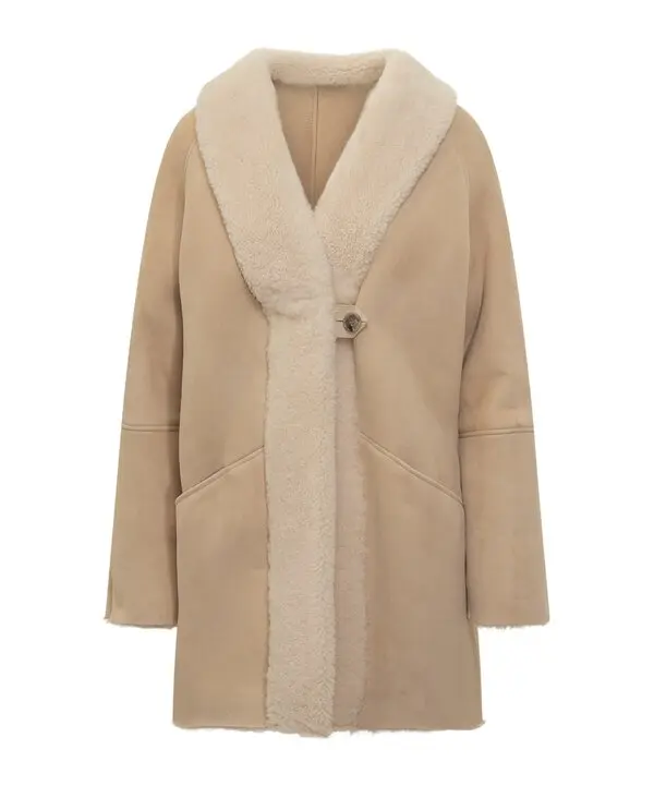 LOULOU STUDIO Isak Shearling Coat - No