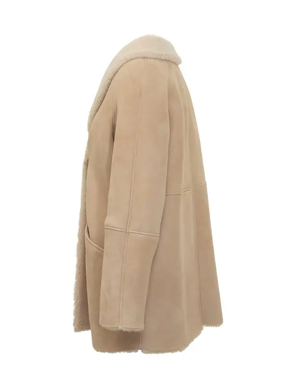 LOULOU STUDIO Isak Shearling Coat