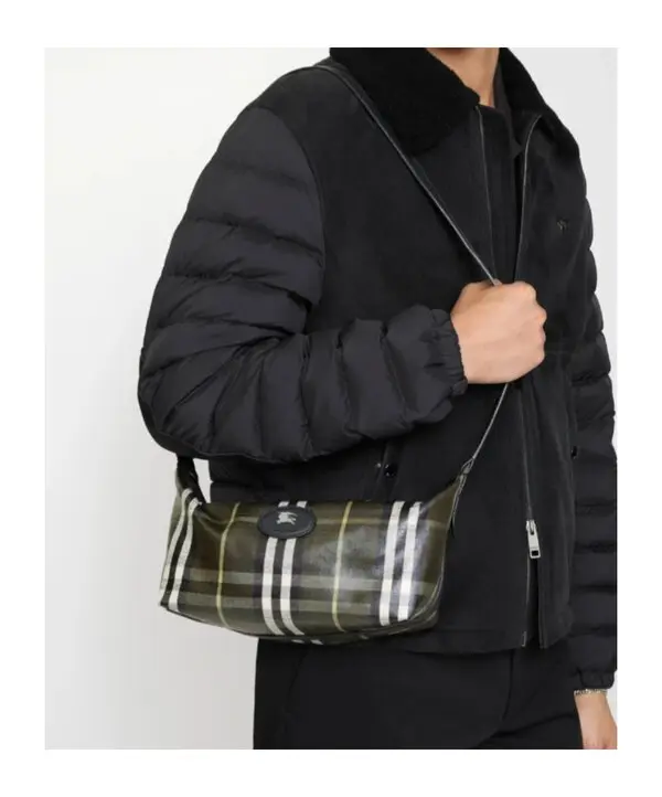 Burberry Logo-patch Shoulder Bag