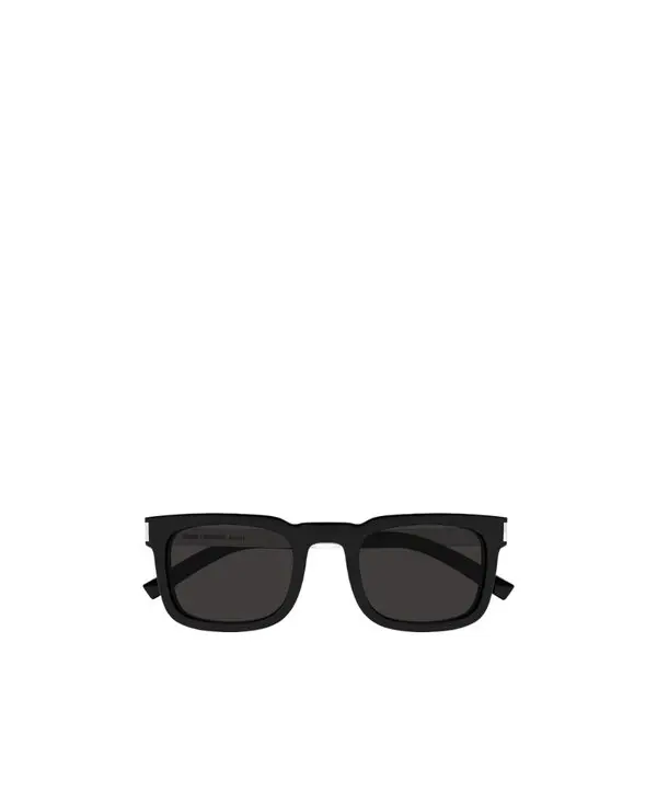 Saint Laurent Square Frame Sunglasses - Black