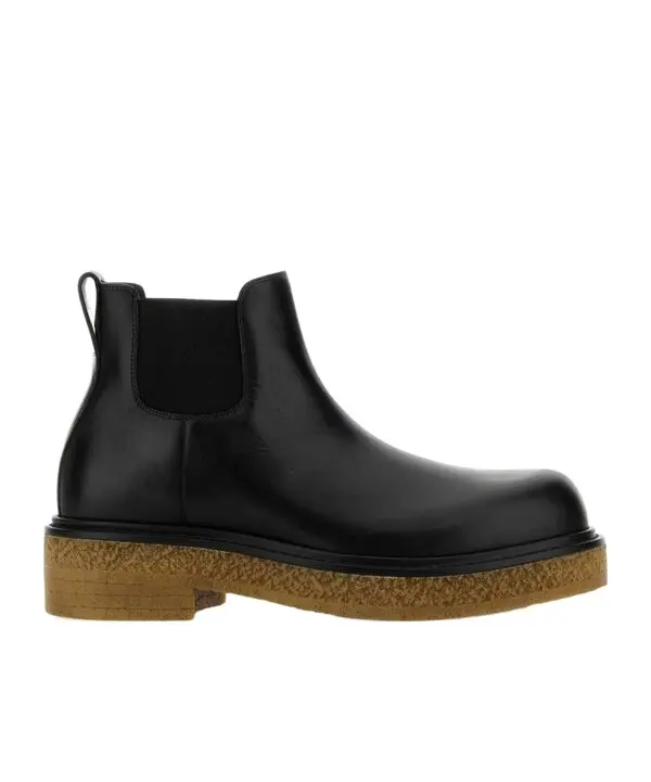 Bottega Veneta Haddock Slip-on Ankle Boots - Black
