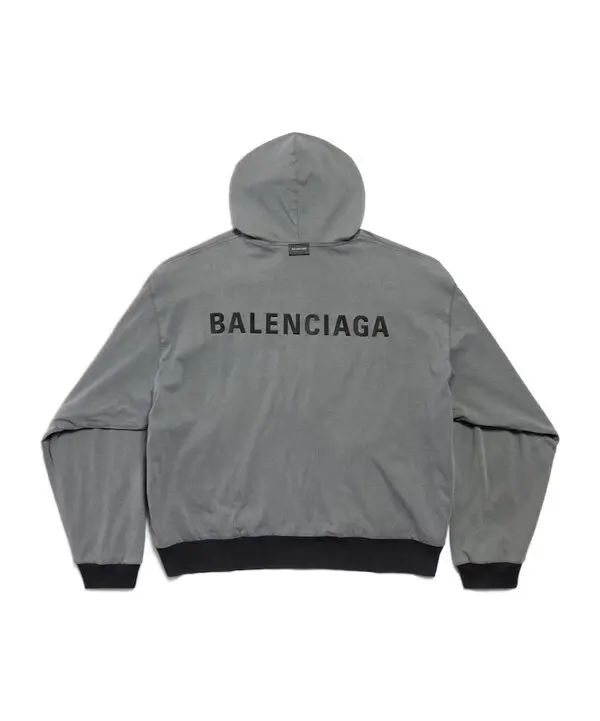 Balenciaga Zip-up Hooded Jacket
