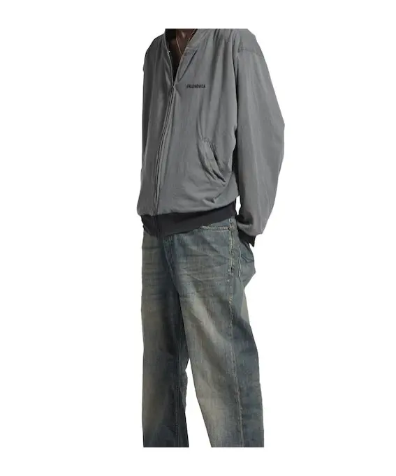 Balenciaga Zip-up Hooded Jacket