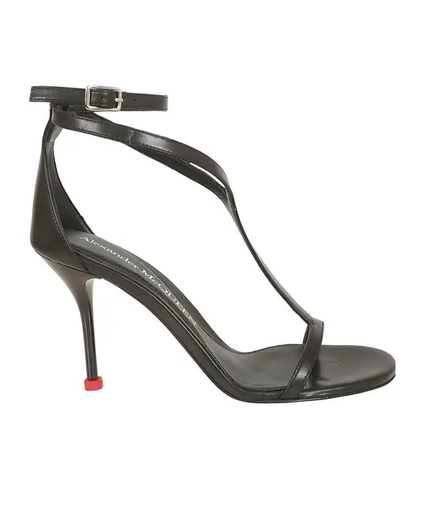 Alexander McQueen Harness Ankle Strap Sandals