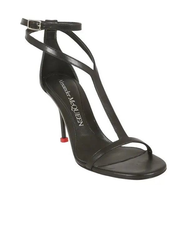 Alexander McQueen Harness Ankle Strap Sandals
