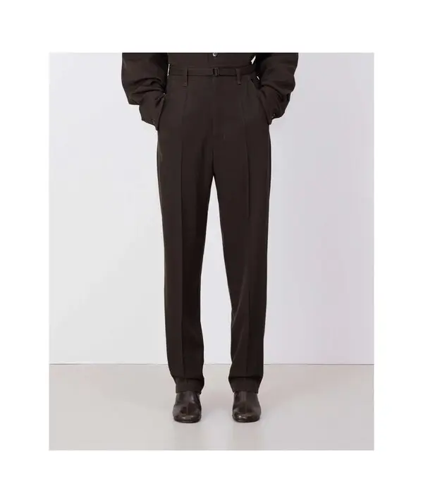 LEMAIRE Soft Tailored Trousers - Black