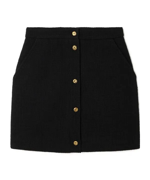 BLAZÉ MILANO Missy Appaloosa Mini Skirt - Black