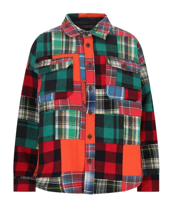 Polo Ralph Lauren Oversized Patchwork Checked Shirt