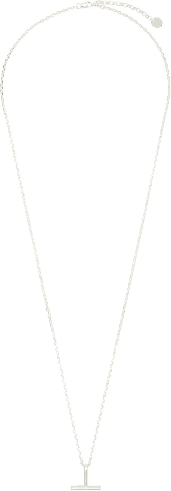 TOM FORD Logo Pendant Necklace - White