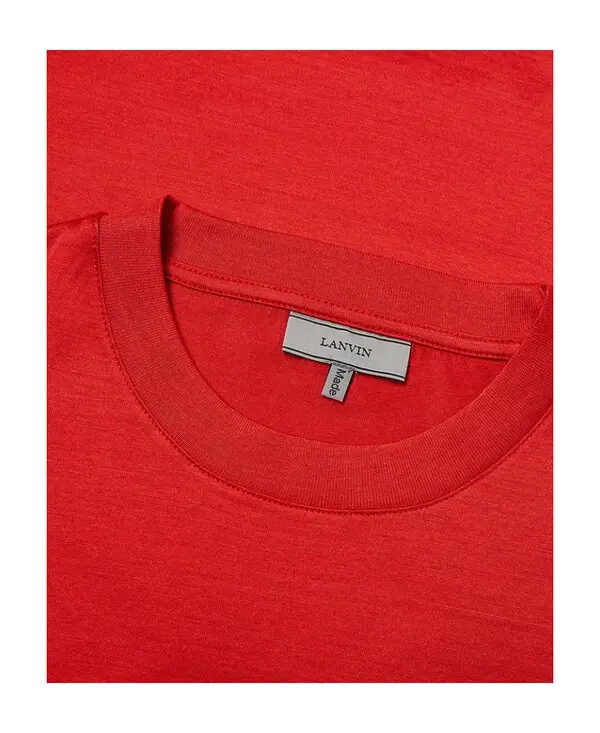 LANVIN Logo Details T-shirt