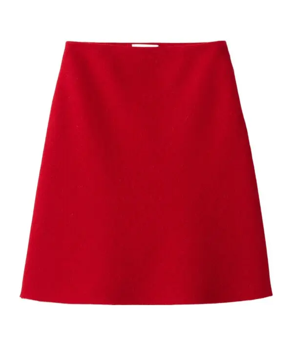 Miu Miu Zip-up Midi Skirt