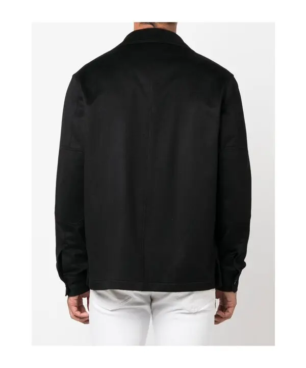 Zegna Shirt-style Casual Jacket - Black