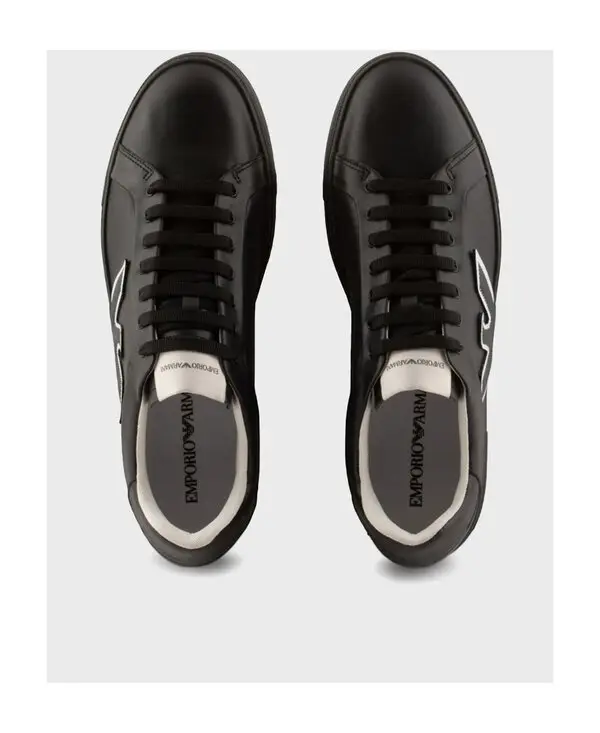 Emporio Armani Low Top Sneakers With Logo Detail