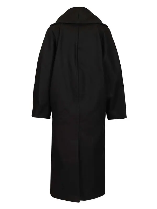 Bottega Veneta Double Breasted Felt Coat