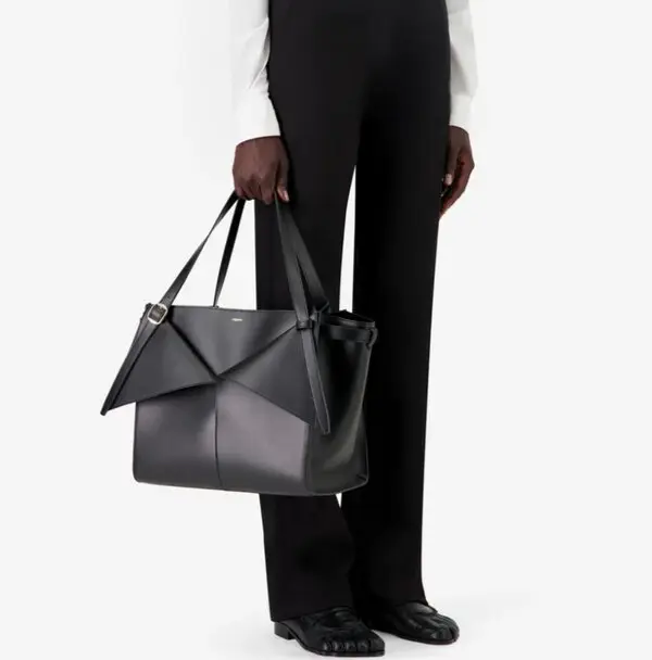Coperni Medium Belt Cabas Tote Bag - Black