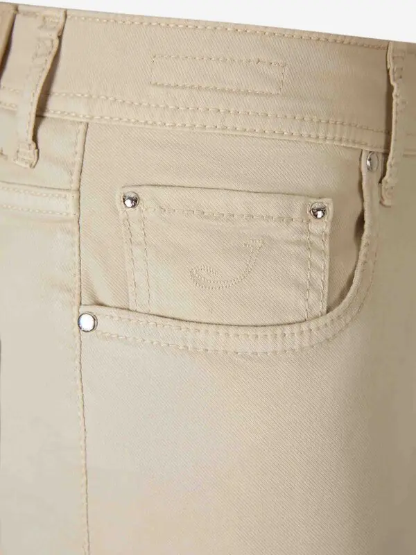 Jacob Cohen Belt Loop Casual Pants - Light Brown