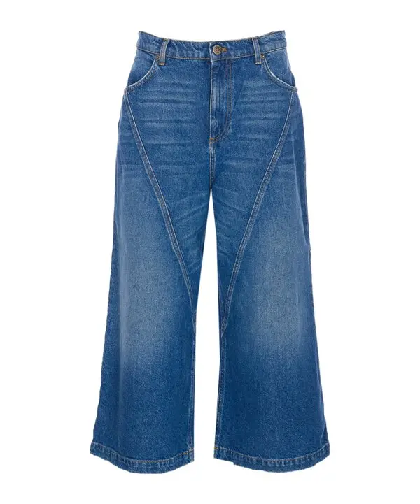TWINSET Wide Leg Jeans - Blue