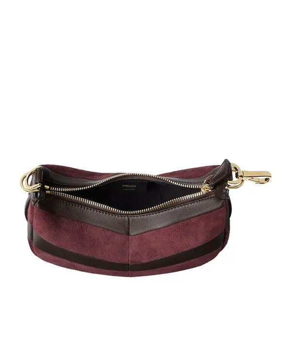 Fendi Graphy Two-toned Mini Tote Bag - Red