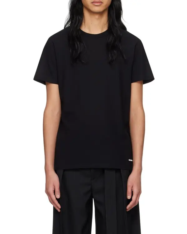 JIL SANDER Logo Printed Crewneck T-shirt