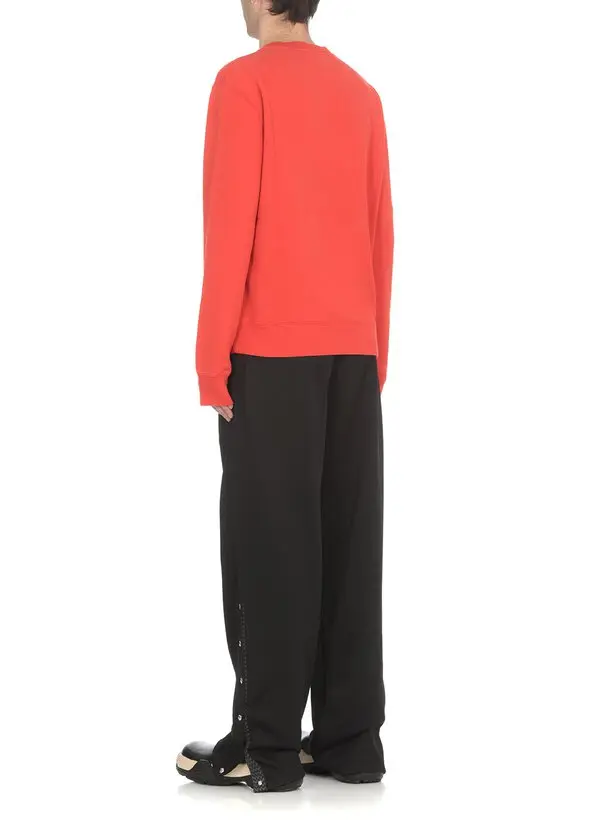 LANVIN Round-necked Sweater With Logo Detail
