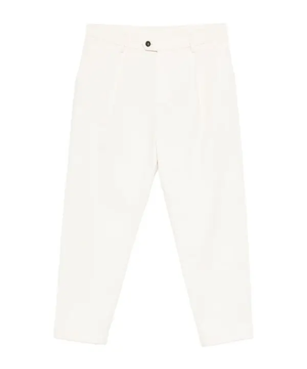 Eleventy Pleated Tapered Trousers - No
