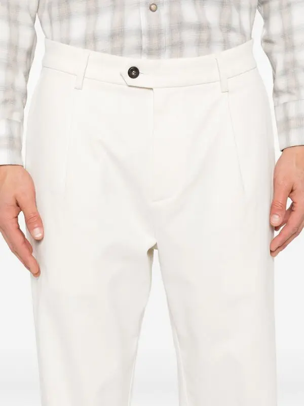 Eleventy Pleated Tapered Trousers - No