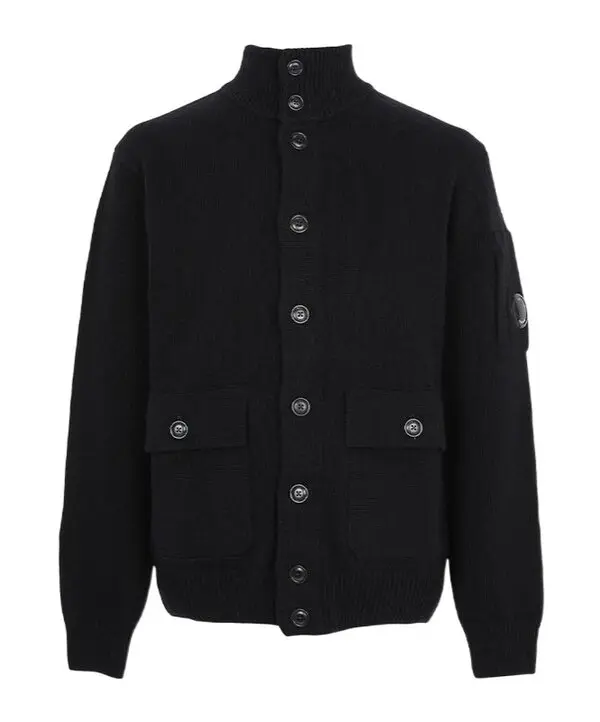 C.P. COMPANY Button-down Long-sleeved Knitwear - No