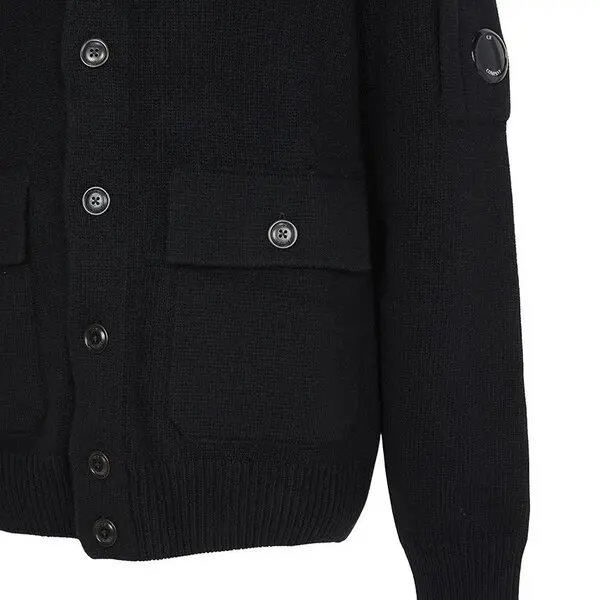 C.P. COMPANY Button-down Long-sleeved Knitwear - No