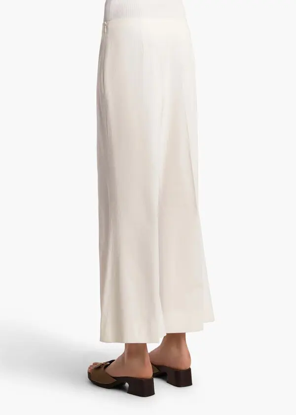 Khaite Walter Flared Trousers - White