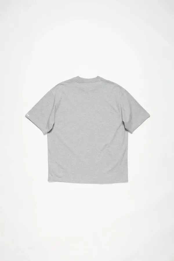 Acne Studios Logo Patch T-shirt - Gray Blend