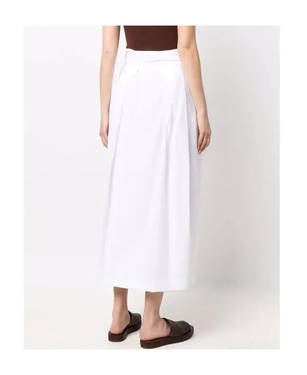Fabiana Filippi Midi Skirt With Bow Detail