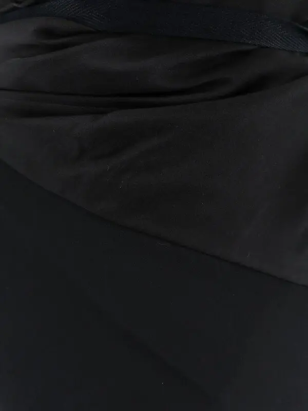 MAISON MARGIELA Sleeveless V-neck Draped Midi Dress