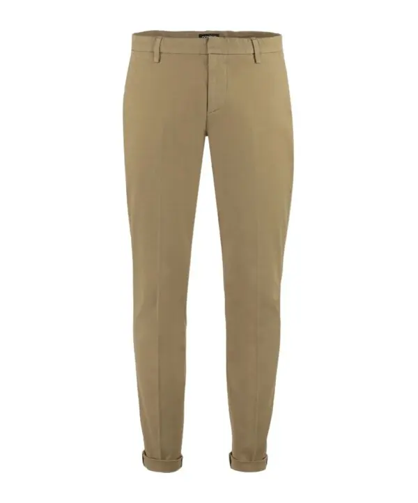 DONDUP Gaubert Stretch Chino Pants - Brown