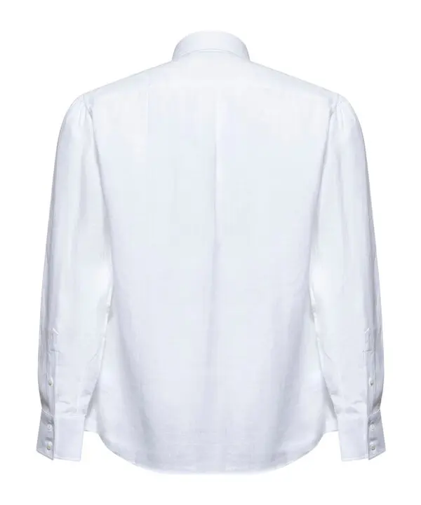Brunello Cucinelli Collared Long-sleeve Shirt