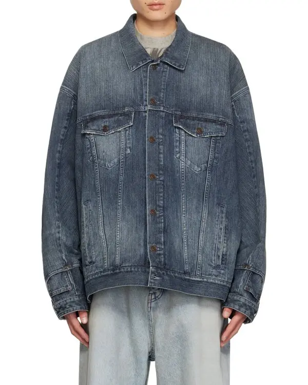 Balenciaga Deconstructed Denim Jacket