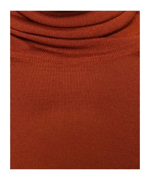 Saint Laurent Turtleneck Knitted Jumper - Red