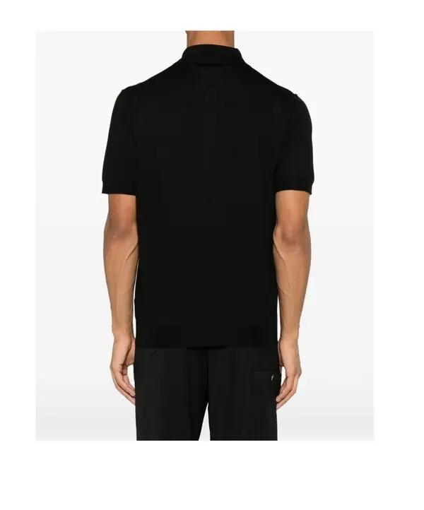 Prada Logo-jacquard Short-sleeved Polo Shirt