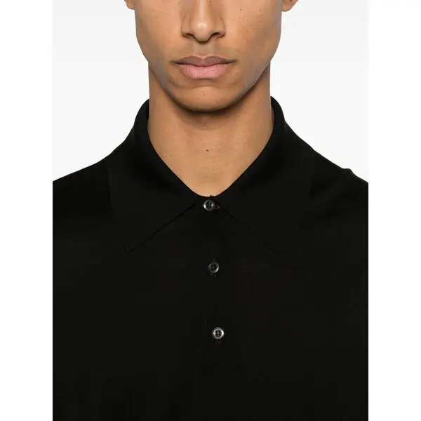 Prada Logo-jacquard Short-sleeved Polo Shirt