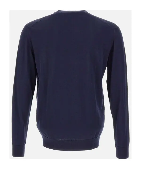 Eleventy Crew Neck Knitwear - Black